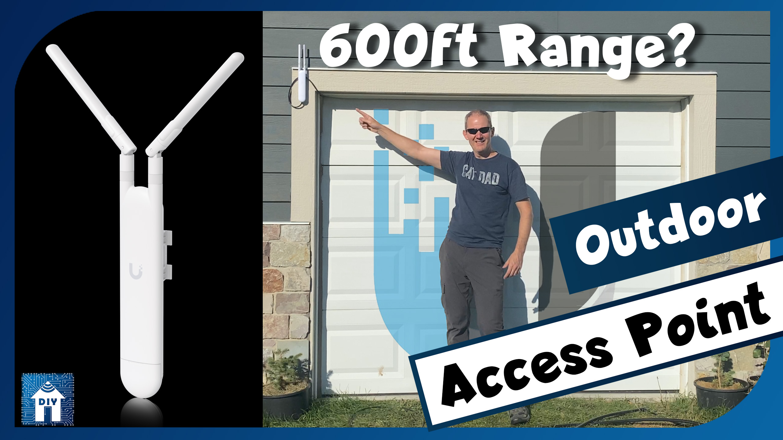 Extend Your Mesh WiFi Network Outdoors – UBIQUITI UAP-AC-M – HomeTechDIY